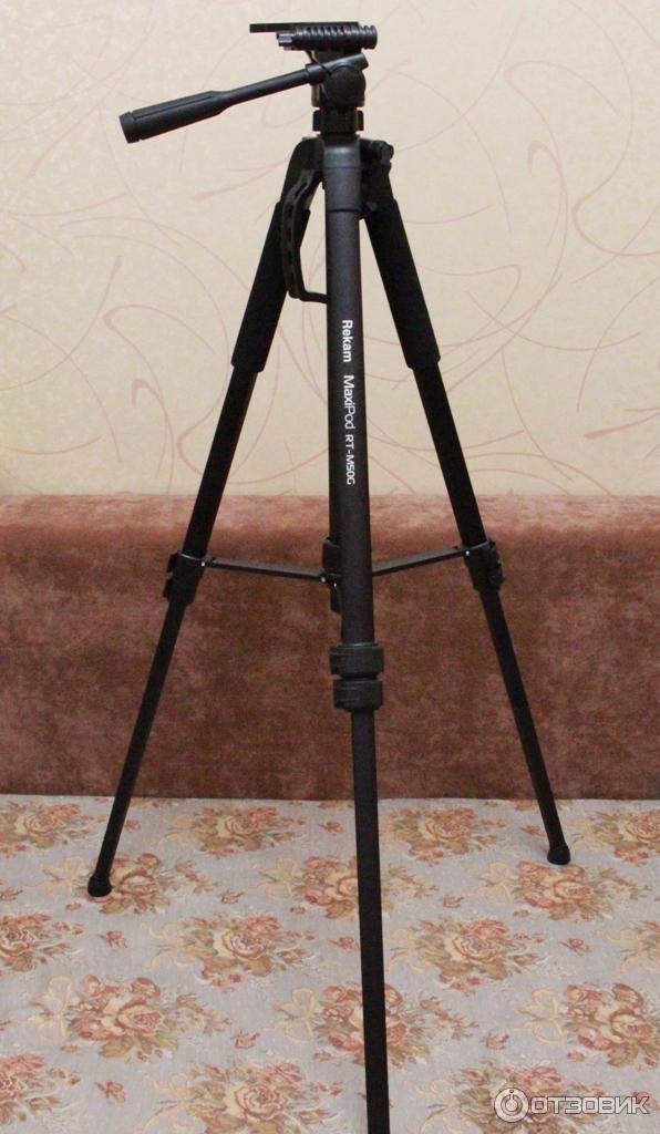 Отзыв о Штатив для фото/видео съемки Rekam MaxiPod RT-M50G | Купили ...