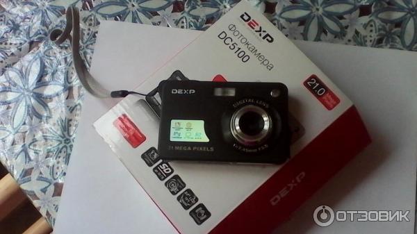 Отзыв о Цифровой фотоаппарат DEXP DC5100 | Ужасный фотоаппарат.