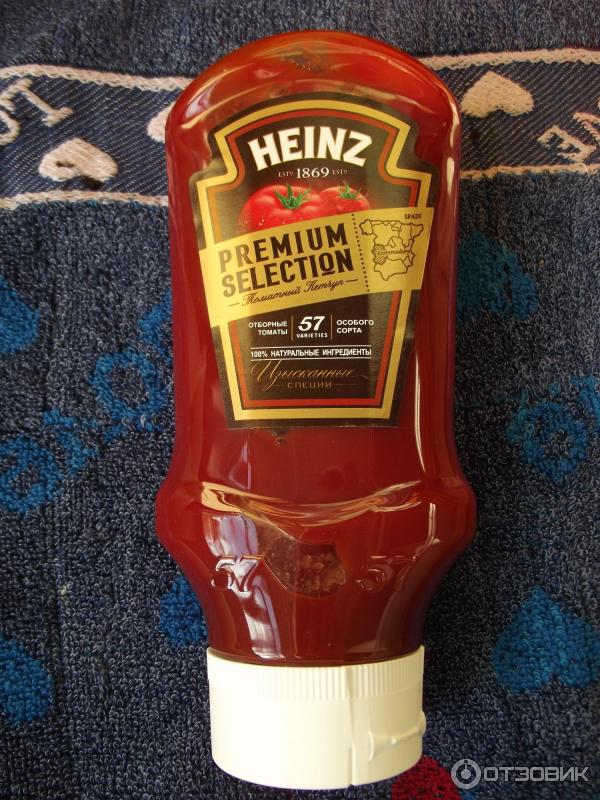 Отзыв о Кетчуп Heinz Premium Selection | Томатный со специями.